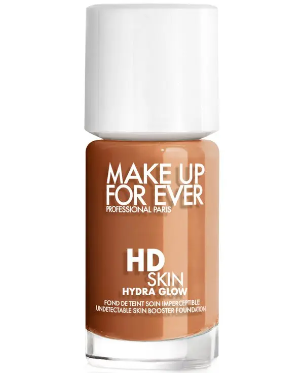 MAKE UP FOR EVER Hd Skin Hydra Glow Skincare Foundation With Hyaluronic Acid 1n00 Alabaster - 4y60 - Warm Almondâ Â  - For Deep Skin W